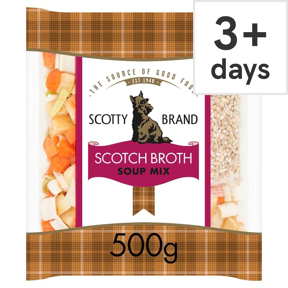 Scotty Scotch Broth Soup Mix With Barley 500G - Tesco Groceries