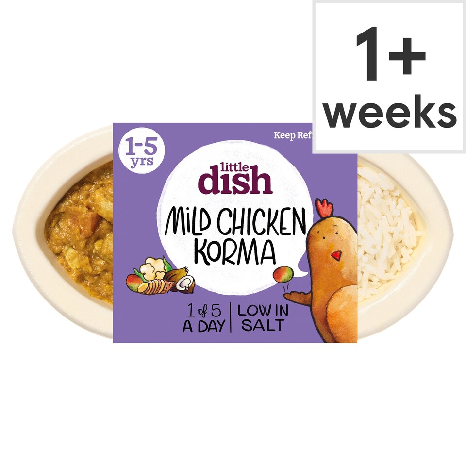 Little Dish Mild Chicken Korma Kids Meal 200G - Tesco Groceries