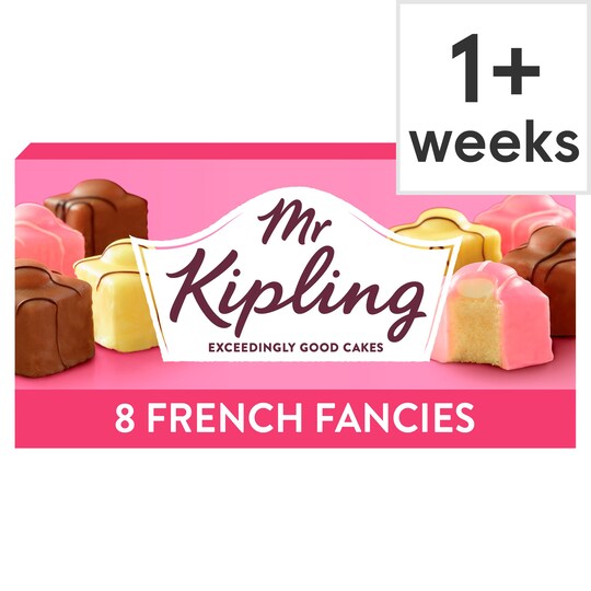 Mr Kipling French Fancies 8 Pack - Tesco Groceries
