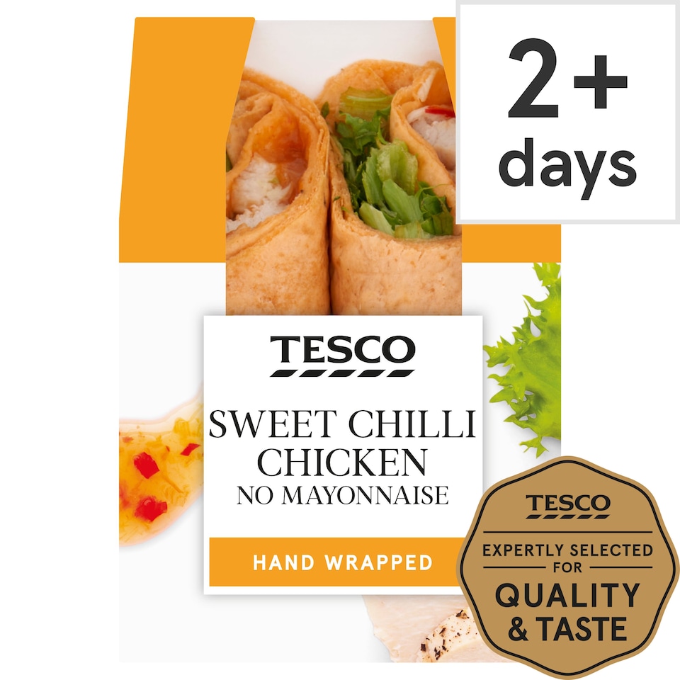 Tesco Sweet Chilli Chicken Wrap - Tesco Groceries