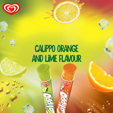Wall's Calippo Mini Orange & Lemon-Lime Ice Lollies 5x80ml - Tesco ...