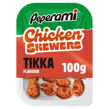 Peperami Chicken Skewers Kickin Tikka (10x10g) 100g - Tesco Groceries