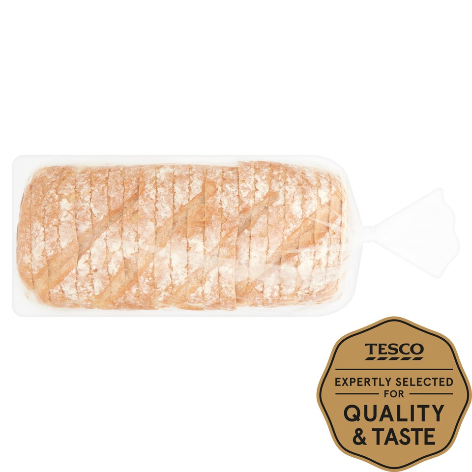 White Farmhouse Loaf Sliced 800G - Tesco Groceries