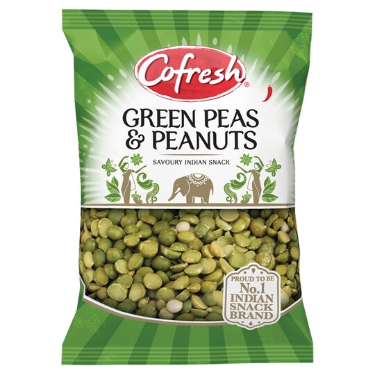 Cofresh Spicy Green Peas & Peanuts 325G - Tesco Groceries