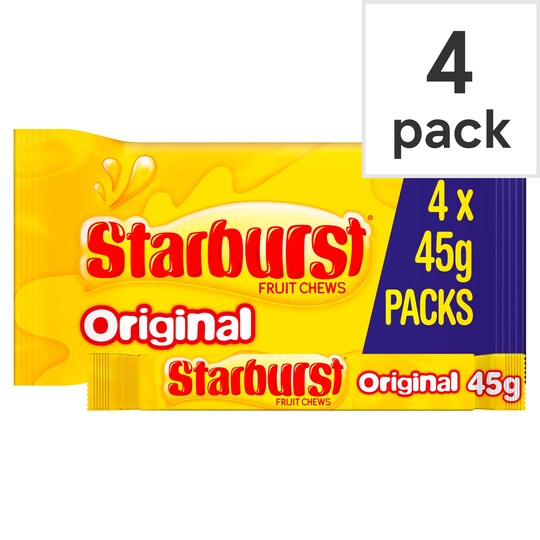 Starburst Original 4 Pack - Tesco Groceries
