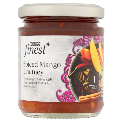 Tesco Finest Spiced Mango Chutney 200G - Tesco Groceries