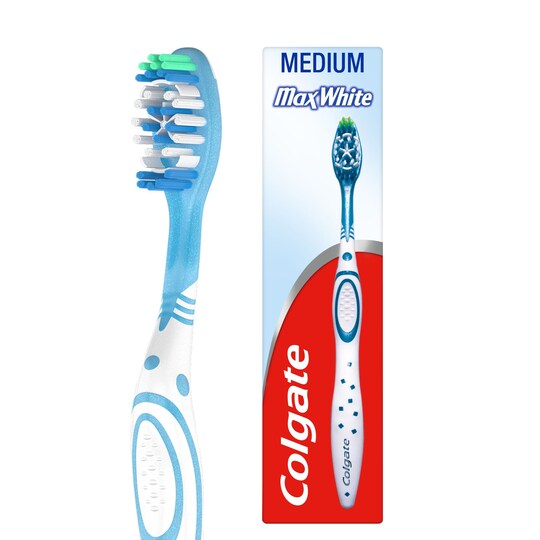 Colgate Maxwhite Medium Toothbrush - Tesco Groceries
