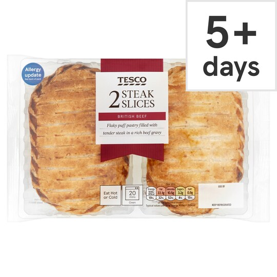 Tesco 2 Pack Steak Slices 300G - Tesco Groceries