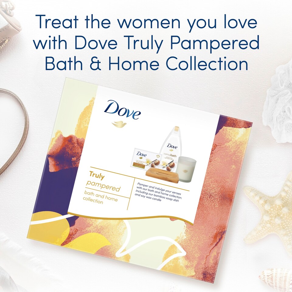 Dove Truly Pampered Bath & Home Collection Set - Tesco Groceries