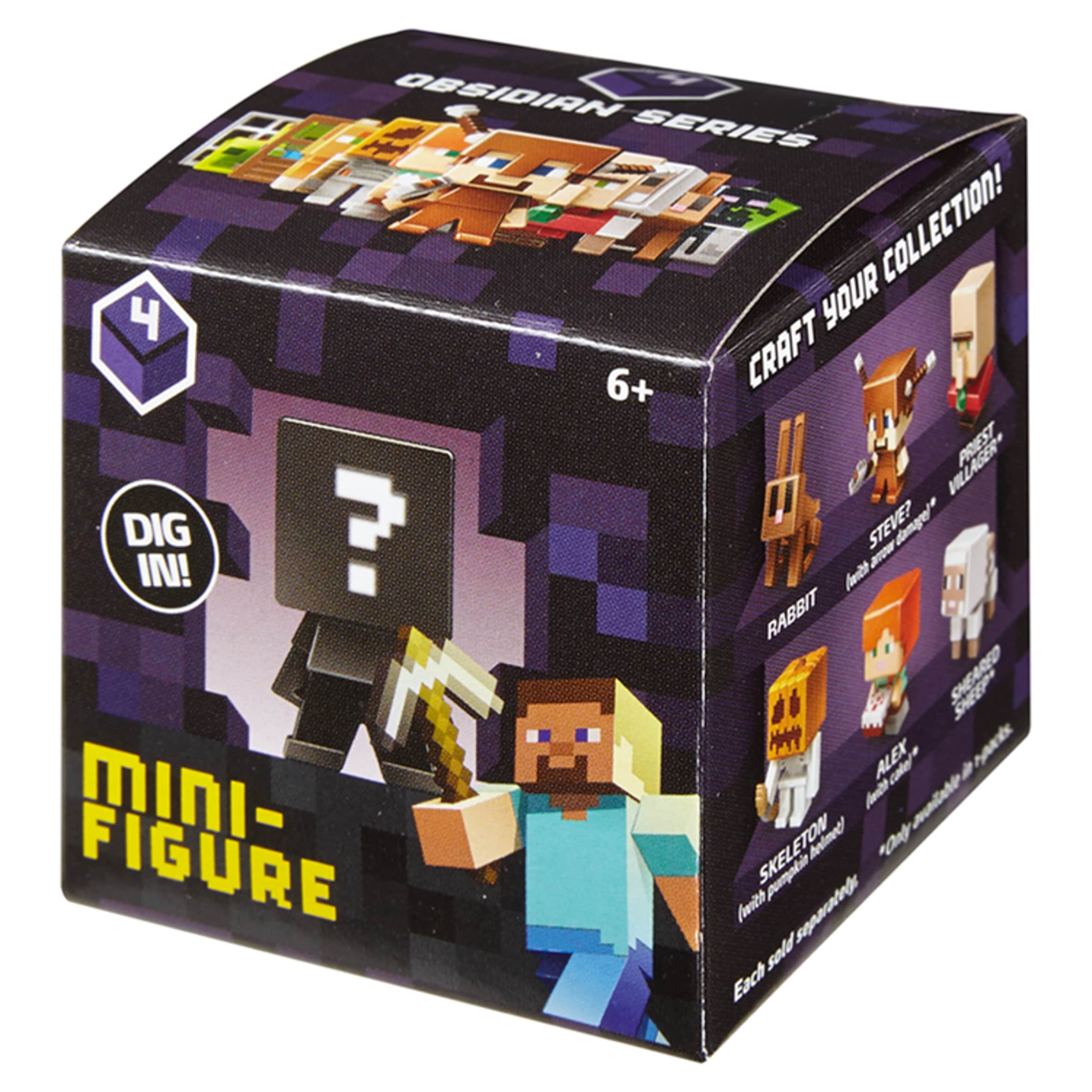 Minecraft Mobile Head Minis Assortment - Tesco Groceries