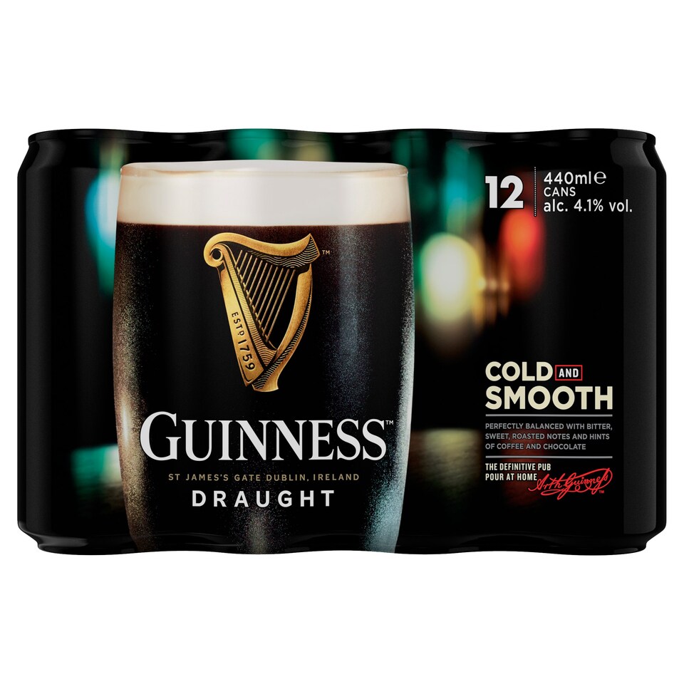 Guinness Draught 15 X 440Ml - Tesco Groceries