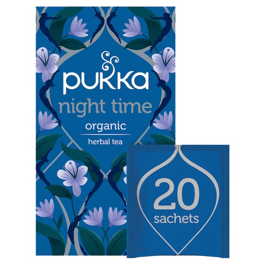 Pukka Organic Night Time 20 Tea Bags 20G - Tesco Groceries
