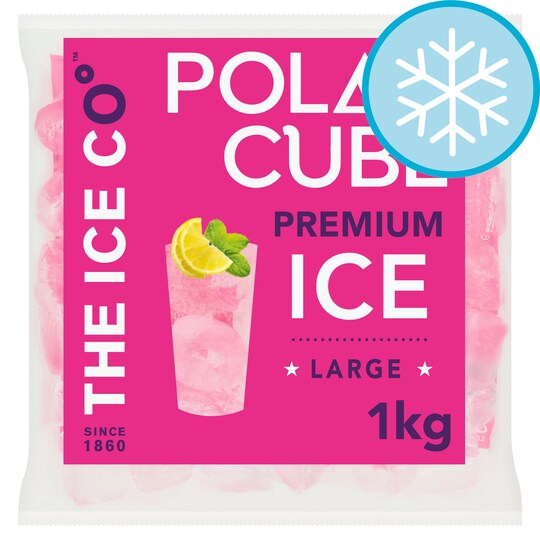 The Ice Co. Premium Ice Cubes 1Kg - Tesco Groceries