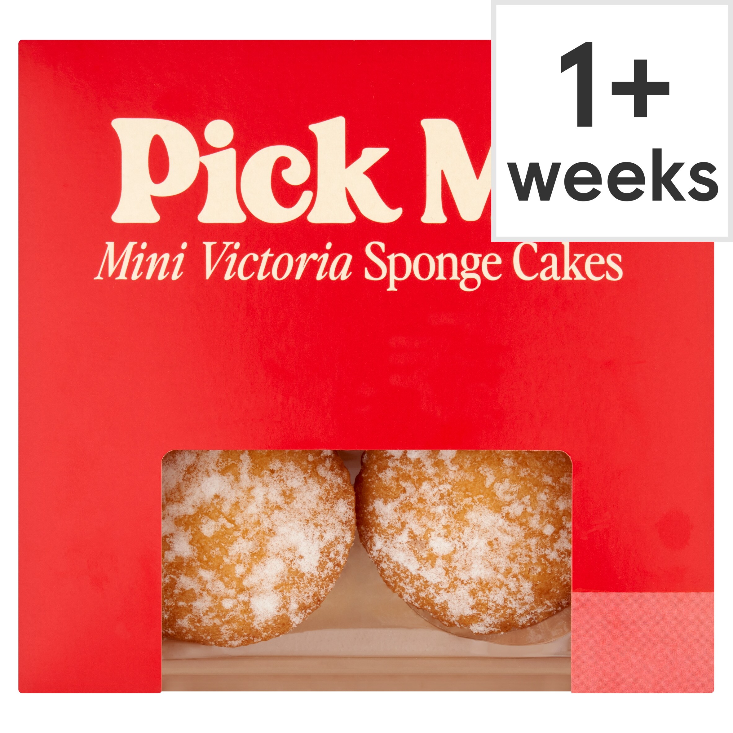 Pick Me Mini Victoria Sponge Cakes 160g - Tesco Groceries