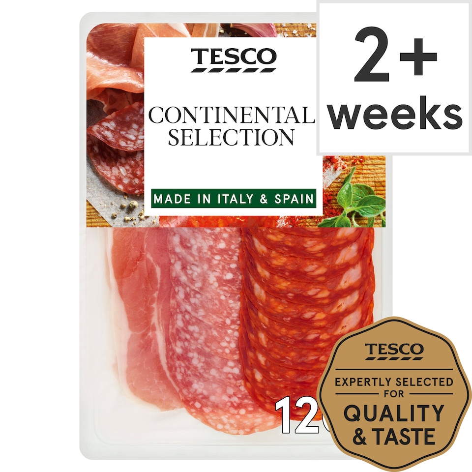 Tesco Continental Meat Platter 120G - Tesco Groceries