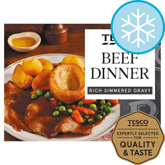 Tesco Roast Beef Dinner 400G - Tesco Groceries