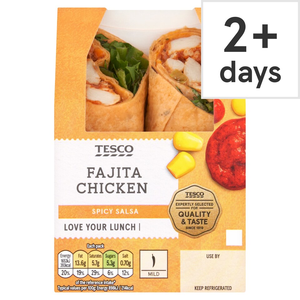 Tesco Fajita Chicken Wrap - Tesco Groceries