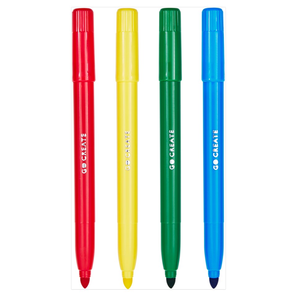 Tesco Go Create Jumbo Markers 30 Pack - Tesco Groceries