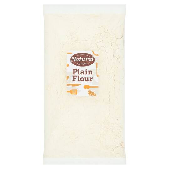 Natural Days Plain Flour 500G - Tesco Groceries