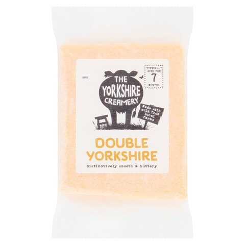 Yorkshire Creamery Double Yorkshire Cheese 200G - Tesco Groceries