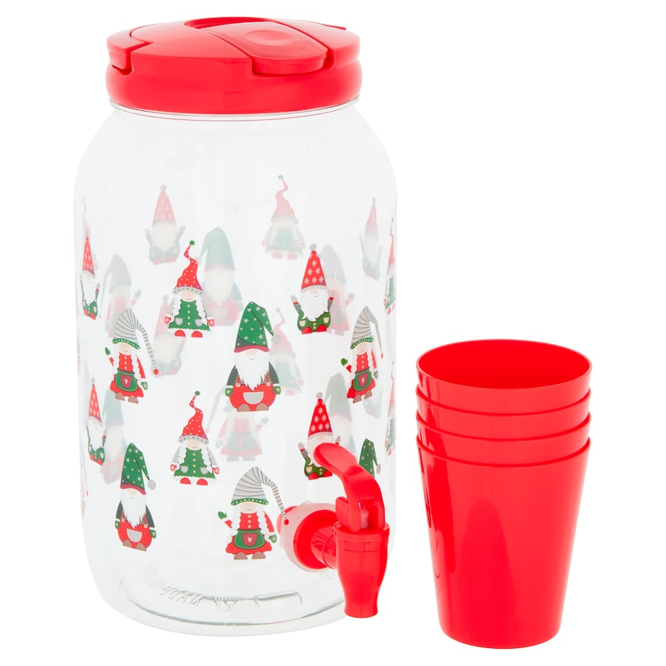 Tesco Gonk Plastic Drinks Dispenser - Tesco Groceries