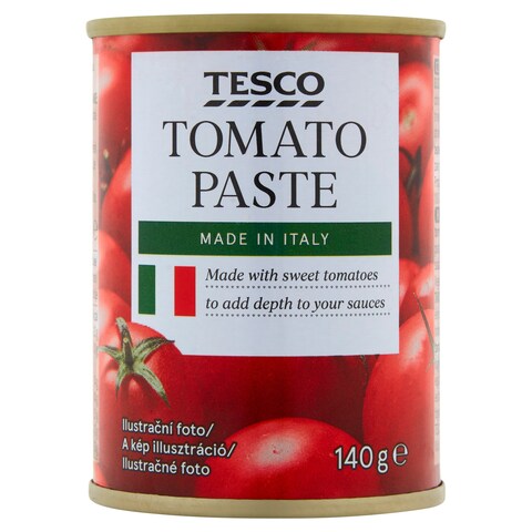 Tesco Tomato Paste 140 g - Tesco Groceries