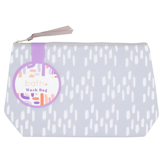 Bath Essentials Wash Bag - Tesco Groceries