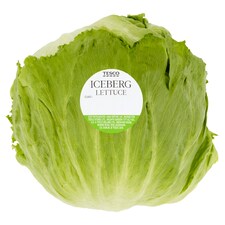 Iceberg Lettuce Each - Tesco Groceries