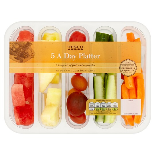 Tesco 5 A Day Platter 400G - Tesco Groceries