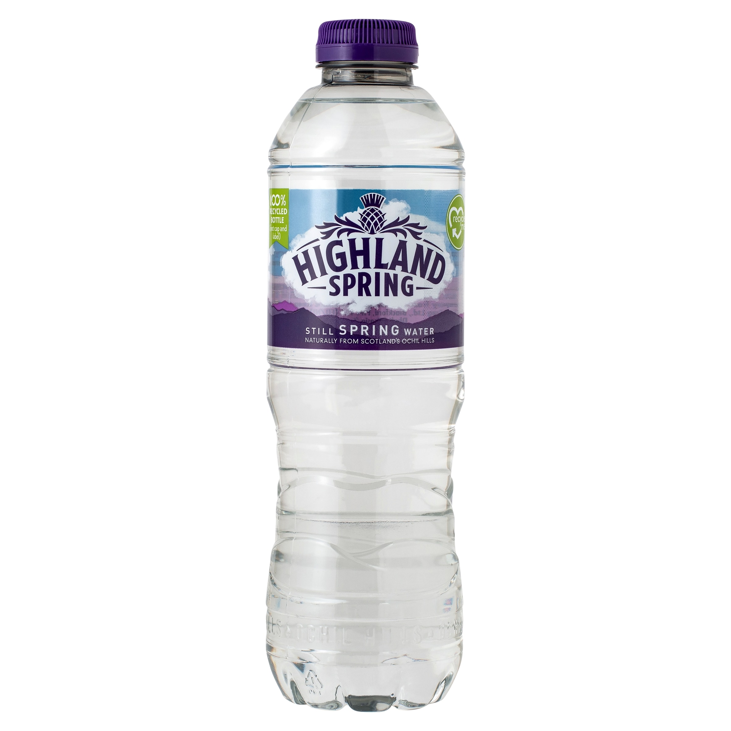 Highland Spring Still Eco Bottle 500Ml - Tesco Groceries