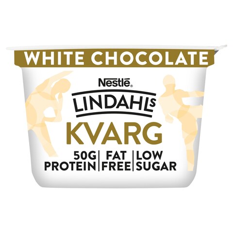 Lindahls Kvarg White Chocolate Flavour Quark 500G - Tesco Groceries