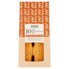 Tesco 10 Mini Gingerbread Men - Tesco Groceries
