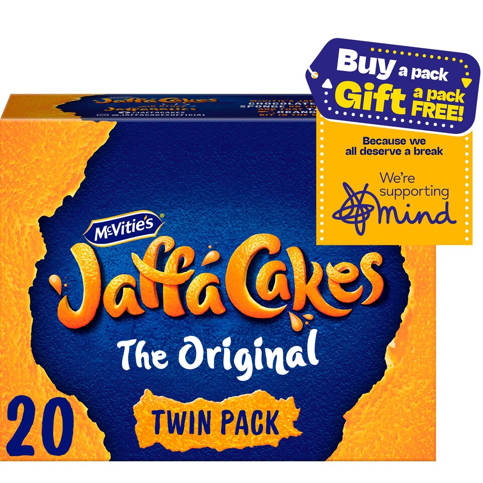 McVitie's Jaffa Cakes Original Biscuits Twin Pack 220g - Tesco Groceries