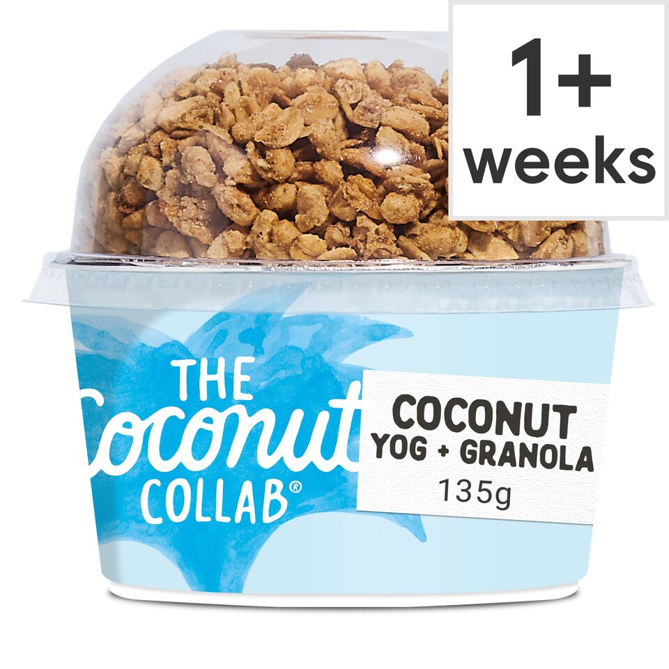 The Coconut Collab Coconut Yog + Granola 135g - Tesco Groceries