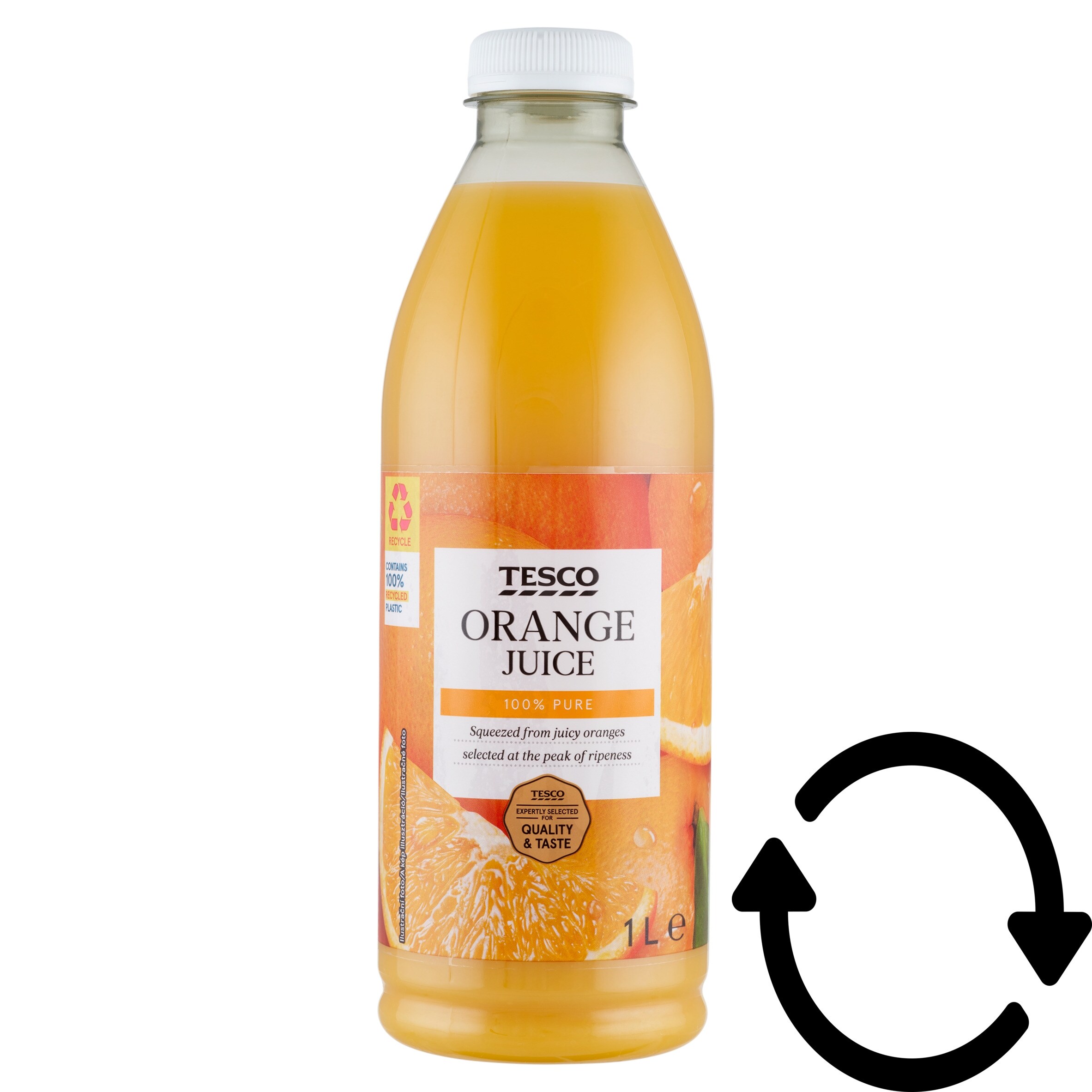 Tesco 100% Narancslé 1 l - Tesco Groceries