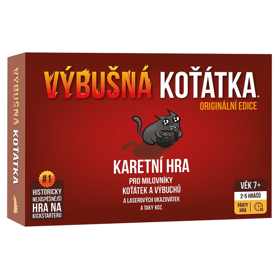 Explosive Kittens Board Game - Tesco Groceries