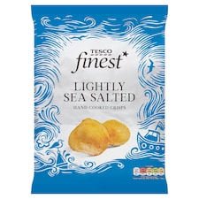 Tesco Finest Lightly Salted Crisps 150G - Tesco Groceries