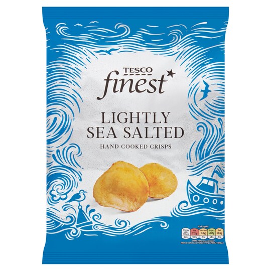 Tesco Finest Lightly Salted Crisps 150G - Tesco Groceries