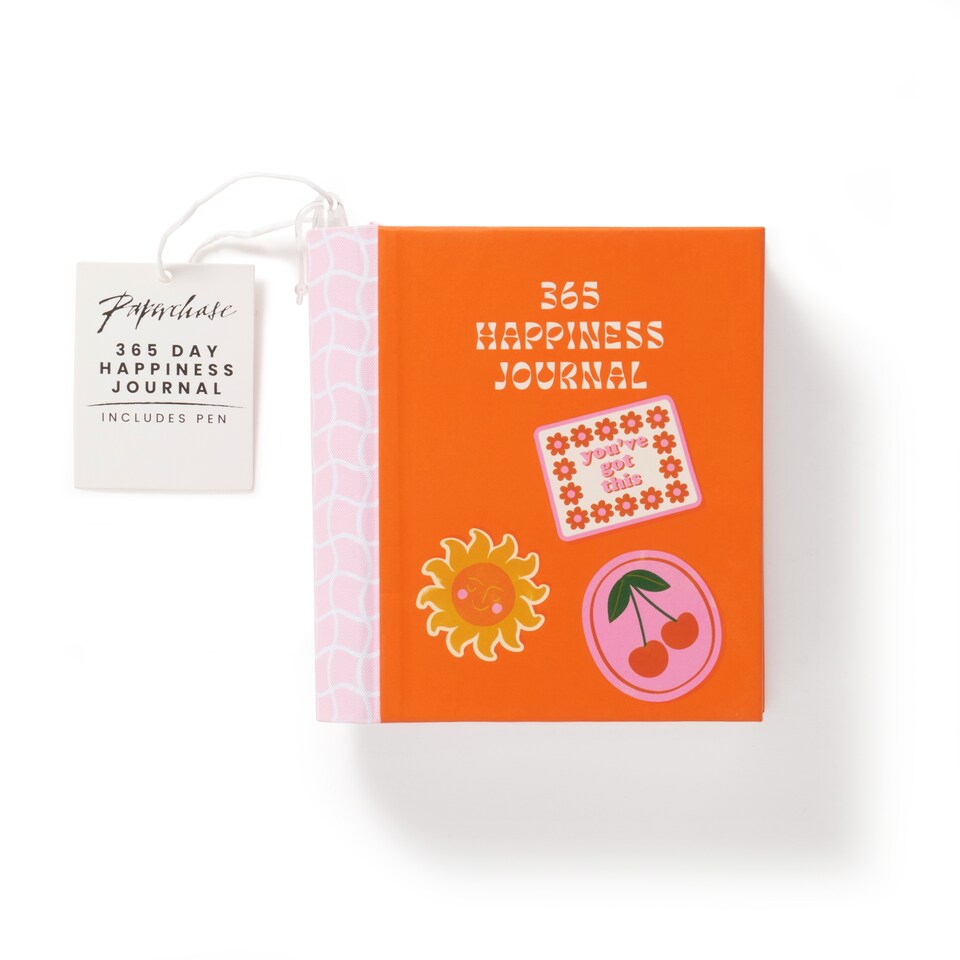 Paperchase Badge Collector 365 Day Happiness Journal - Tesco Groceries