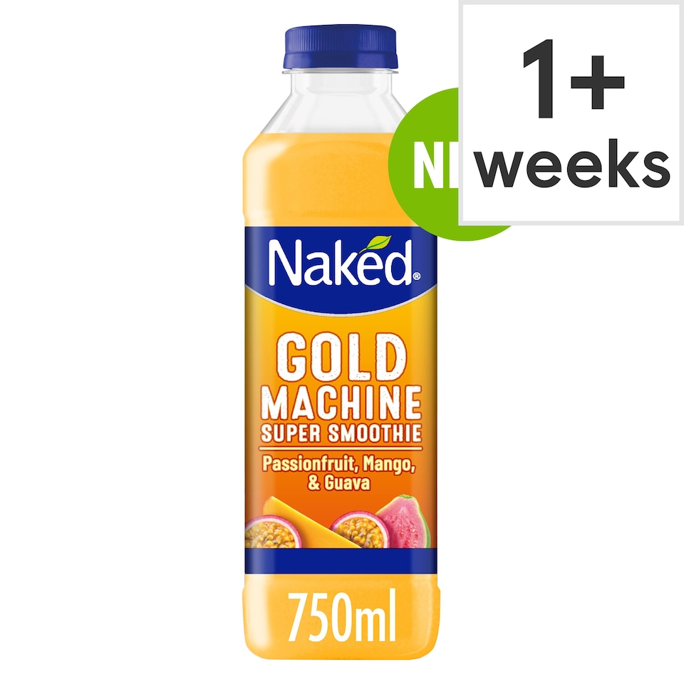 Naked Gold Machine Super Smoothie 750Ml - Tesco Groceries
