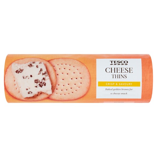 Tesco Cheese Thins 150G - Tesco Groceries