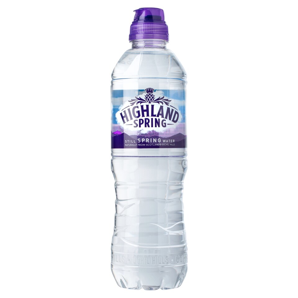 Highland Spring Sports Bottle 500Ml - Tesco Groceries