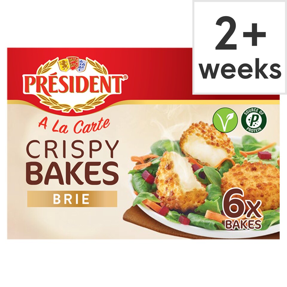 Président Crispy Bakes with Brie Cheese 150g - Tesco Groceries