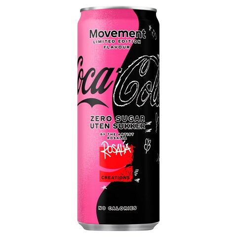 Coco-Cola Zero Sugar Movement Limited Edition 250Ml - Tesco Groceries