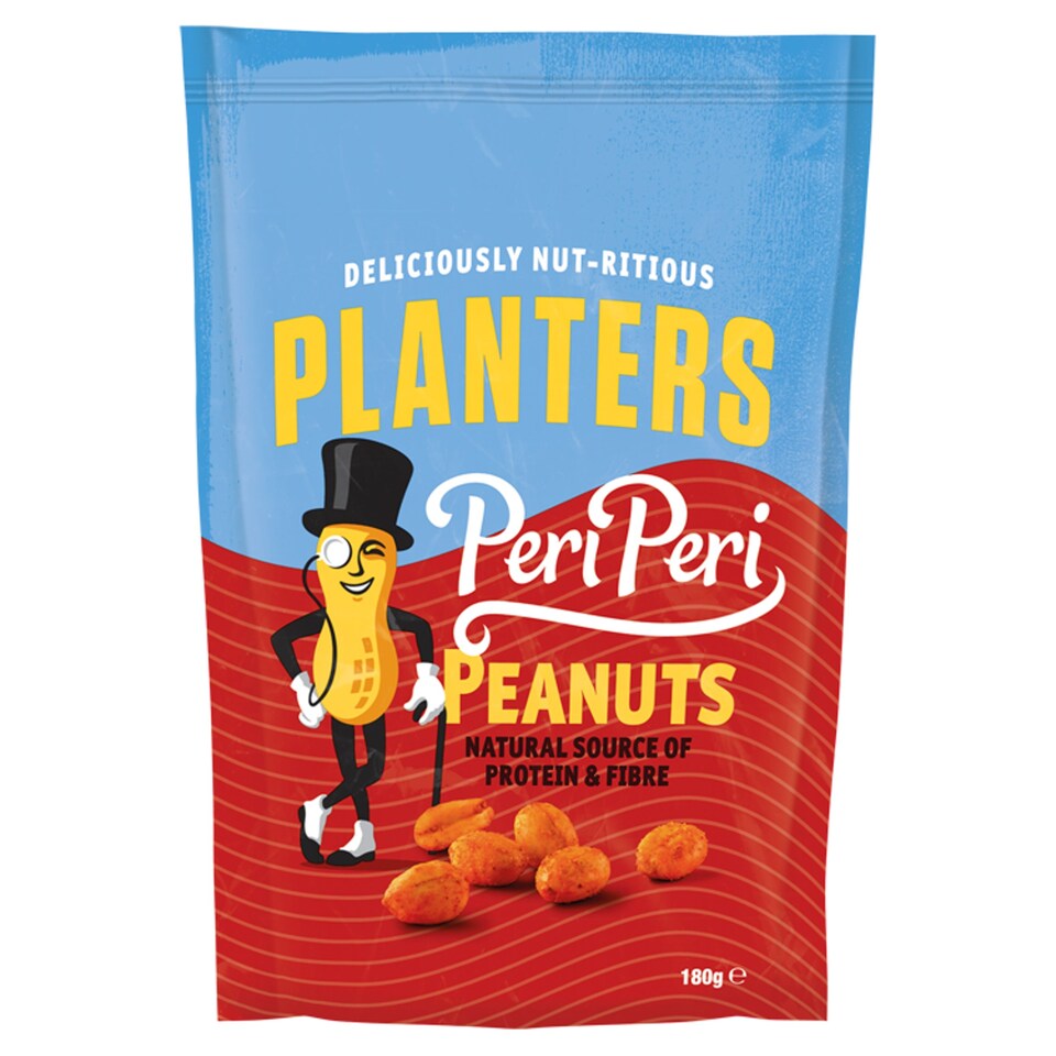 Planters Peri Peri Peanuts 180g - Tesco Groceries