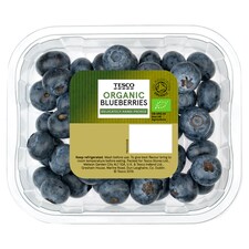 Tesco Organic Blueberries 150G - Tesco Groceries