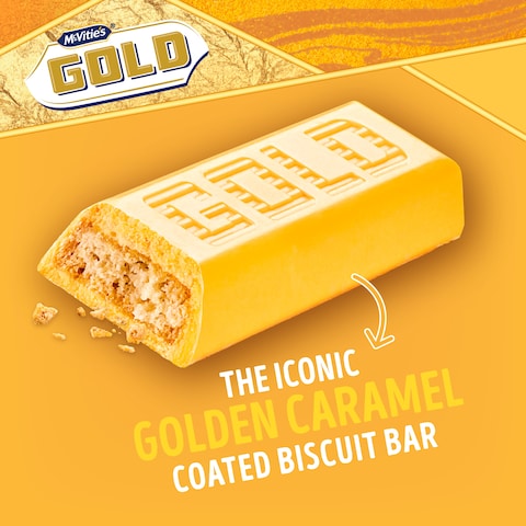 McVitie's Gold Chocolate Biscuit Bars Family Pack 14 Pack 2x124g ...