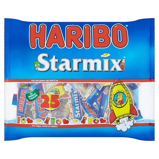 HARIBO STARMIX MULTIPACK 25x16G - Tesco Groceries
