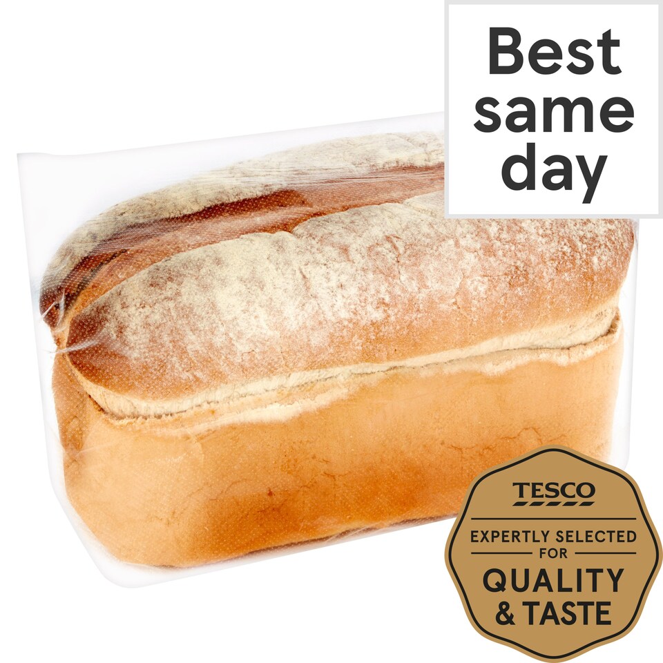 Tesco White Farmhouse Bread 800G - Tesco Groceries