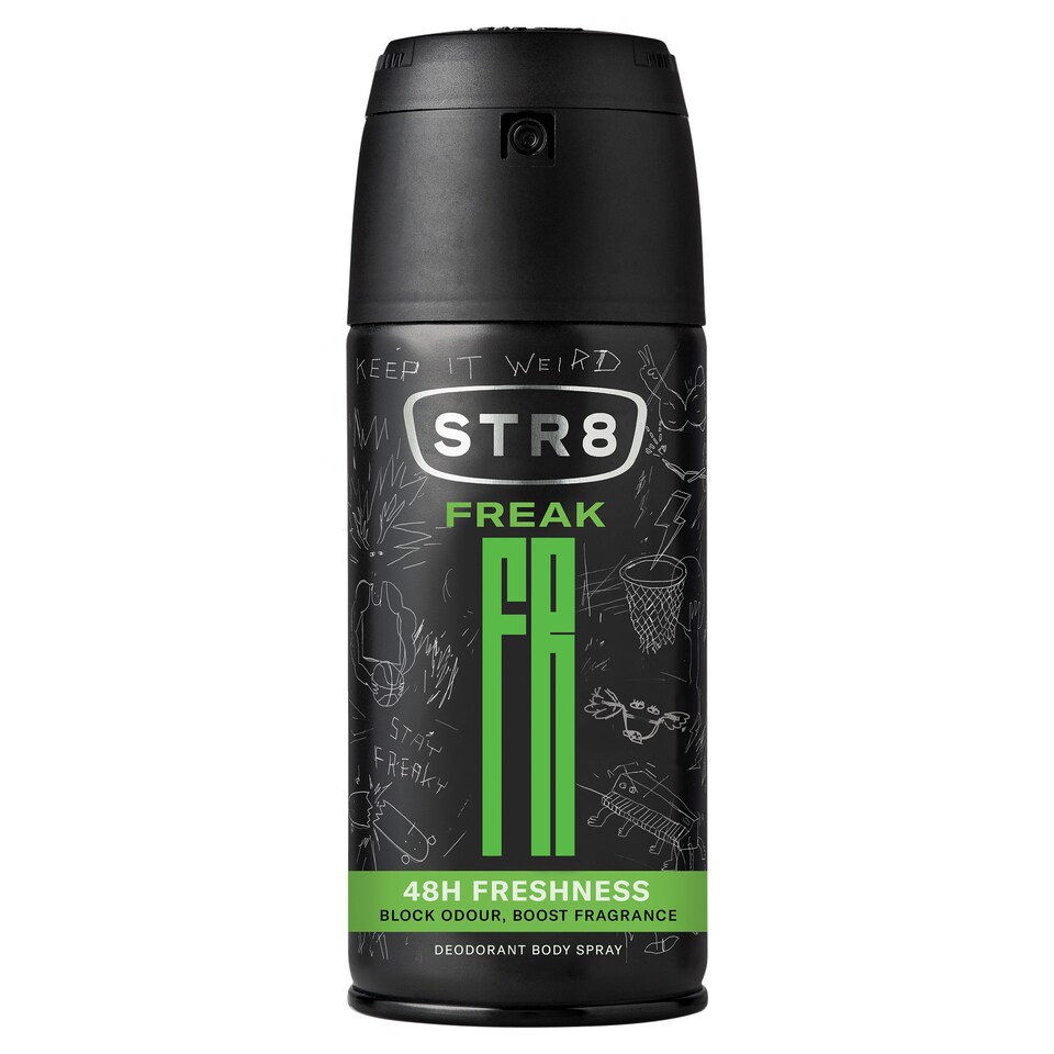 STR8 Freak dezodor 150 ml - Tesco Groceries